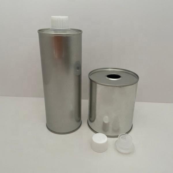 Quality OEM 200ml 300ml 350ml Small Round Metal Tin Can Tinplate Cans Diameter 73mm X 70mm for Chemical Petrol Glue Paint Coating for sale