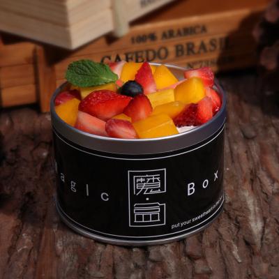 China Multi Capacity Matte Round Tinplate Jar with Metal Lid for Candle Storage and Candy Packaging for sale
