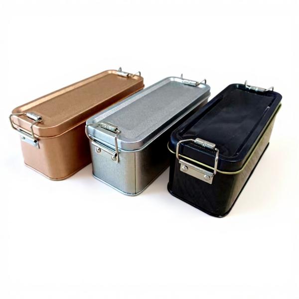 Quality Tiramisu Metal Cake Tin Cans with Lock Cookie Biscuit Cakes Snack Desserts Fruits for sale