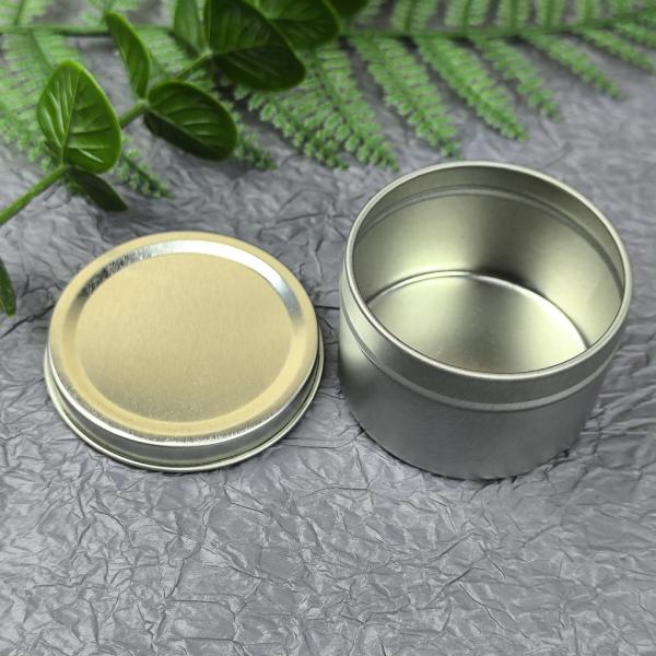 Quality 1g 2g Saffron Candy Tin Cans Storage Jars Empty Metal Boxes Recyclable Tinplate for Tea Saffron for sale