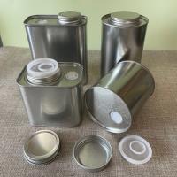 Quality 200g Food Grade Coffee Bean Tin Box Airtight Coffee Tea Tins Canister Degassing for sale