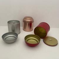 Quality Food Candy Round Tea Leaves Tin Can for Coffee Bean for sale