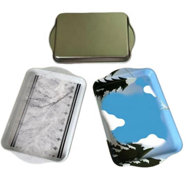 Quality Square Candy Tin Cans Small Dish Rectangle Jar for Food Bread Cake Chocolate Cookie Jelly Nuts for sale