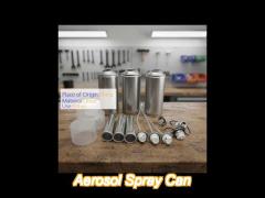 two-component spray paint aerosol can for industrial surface protection and long lasting finish