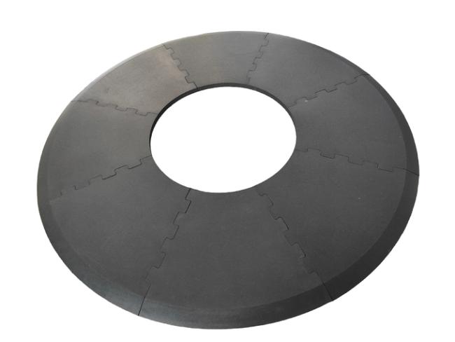 Close-up of Grid Gym Mat surface showing anti-slip pattern