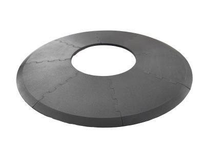 China Anti Slip Earthing Grounding Mat 1000*600mm EPDM Rubber Mats Customized for sale