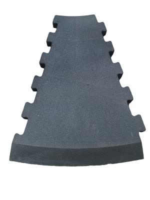 China Black Rubber Grounding Mat Anti Slip Anti Static Custom Size Rubber Mats for sale