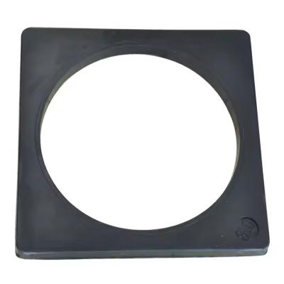 China 3kg Traffic Cone Base Weights Anti Fall Rubber Base Weight 370*370mm for sale