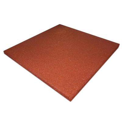 Cina Pannelli da parete in gomma nera/rosso 500*500 mm Pannelli di imbottitura per pareti per palestre in vendita
