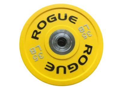 China Custom Logo Gym Equipment Black Rubber Weight Plates for Weight Lifting and Free Weights Black Bumper for Cross Training for sale