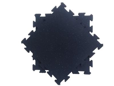 China Thick 50mm Interlocking Exercise Floor Mats Customized Interlocking Sports Tiles Lightweight for sale