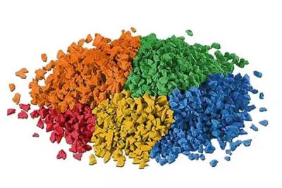 China EPDM Rubber Granules for Playgrounds and Sports Surfaces for sale