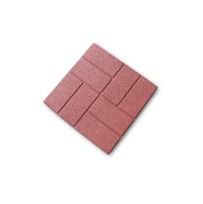 Китай Специализированная гимнастическая резиновая полная коврик 16 дюймов квадратный самодельный спортивный спорт на открытом воздухе двойная поверхность резиновый писо пара-гимназиальный тренажерный зал коврик напольные плитки продается