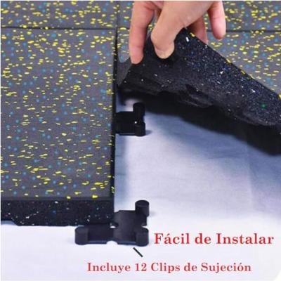 Cina Piastrelle per pavimenti di gomma per palestra in vendita