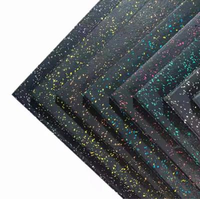 China TOP High Quality Gym Rubber Floor Mat Gym Rubber Flooring Shock-absorbing Rubber Sheet Floor Mat for sale