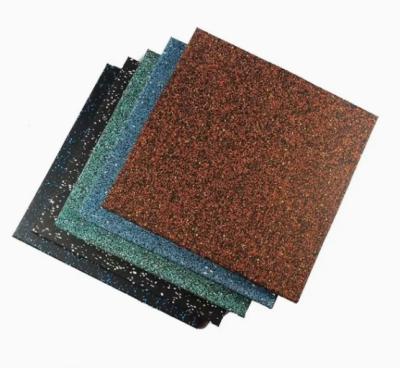 China Gym Rubber Flooring Tile EPDM Rubber Sheet in Different Size for sale