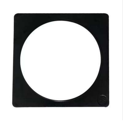 China 45mm Black Recycled Rubber Base Weight for Traffic Cones for sale
