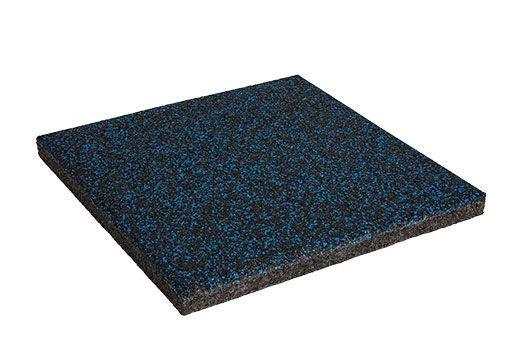 Professionally installed basketball court tiles