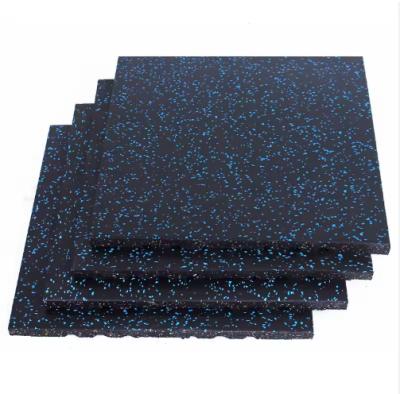 China EPDM Rubber Gym Flooring Tiles: Vibrant Color Options & Effortless Cleaning For Sports Facilities for sale