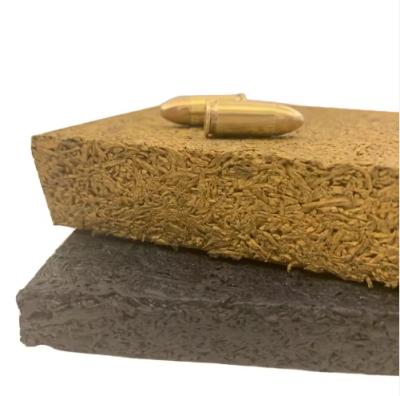 China Anti - Ricochet And Sound - Dampening Rubber Pad For Shooting Range 500×500×20mm for sale