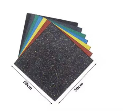 China 500×500mm Eco-Friendly EPDM Rubber Playground Tiles (-40°C~100°C) Outdoor Playgrounds for sale