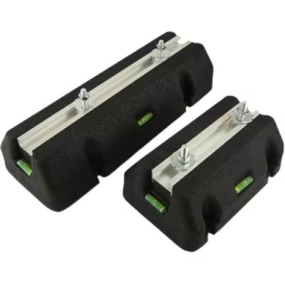 China Industrial HVAC 400*180mm Recycled Rubber Mounting Feet Non-Slip Fix It Foot for Anti-Vibration for sale
