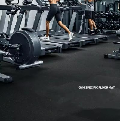 China High-Density Interlocking Rubber Mat with 60-70 ShoreA Hardness and 1.5g/cm3 Density for Shock Absorption for sale