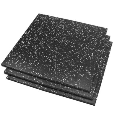 China EPDM Rubber Gym Flooring Tiles with Temperature Range -40°C to 100°C, Hardness 60-70 ShoreA, and 500*500mm Size for Sports Facilities for sale