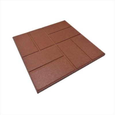 China UV-Resistant Eco-Friendly Outdoor Rubber Floor Tiles with 1.5 g/cm³ Density for Playgrounds & Parks for sale