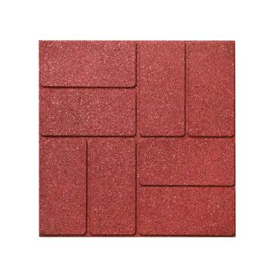 China “Slip-Resistant Safety Recycled Rubber Floor Tiles for Park & Playground Outdoor Recreational Areas: Durable & Eco-Friendly” for sale