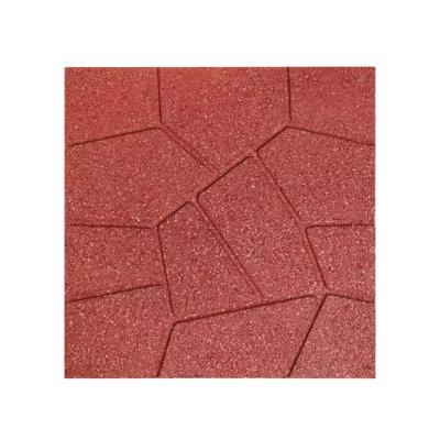 China UV-Stabilized Eco-Friendly Recycled Rubber Floor Tiles with 1.5 g/cm³ Density for Playgrounds and Parks for sale