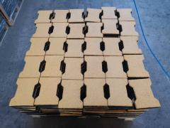 Pellet di gomma EPDM personalizzati Pellet di gomma verde / blu / giallo per il parco giochi