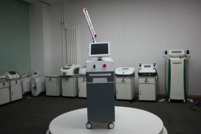 China Rotatable display,flexible operating light guarding arm,distinct result, ND Yag Laser Machine for sale