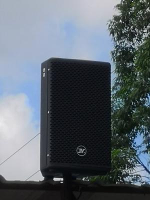 China Stainless steel screw IP66 certificate professional Outdoor all-weather waterproof passive 8/10/12''speaker for sale