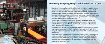 China Factory - Shandong Hongteng Fengda Metal Material Co, Ltd.