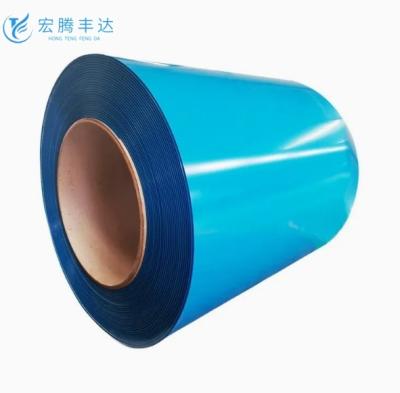 China PE PVDF PVC Coated PPGI Galvanized BWG AWG Color Coated Steel Coils for sale
