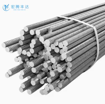 China HRB335 Reinforced Deformed Steel Rebars Price China Supplier 16mm 17mm Deformed Bar Mild Steel Rebar Producing for sale