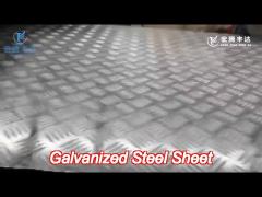 en10155 sumihard q235b q345b q355nh galvanized checkered plate for floor