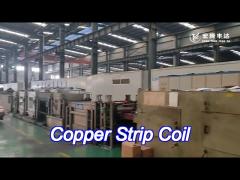 Bright Polished 50mm Copper Strip CW008A CW020A CW021A CW022A Pure Copper Coil