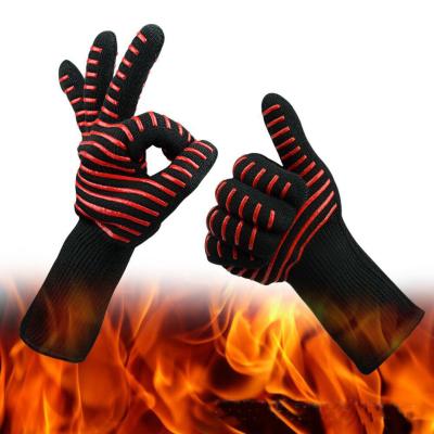 China Customized Silicone Heat Resistant Gloves  Oven Gloves for sale