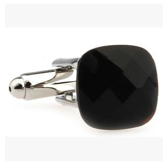 China Versatile Crystal Zinc Alloy Cufflinks Practical Personalized Business Gifts for sale