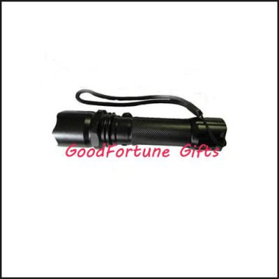 China promotion gift rechargeable led torch flashlight with long lasting battery life for sale