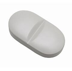 China promotional PU foam tablet shape Anti-anxiety Stress Ball customed logo reliever for sale