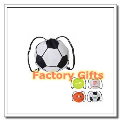 Cina Gym Nylon Forma Calcio Borse promozionali a corda di trazione Design moderno in vendita