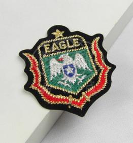 China Cotton Cloth 3d Embroidery Patch Customizable Memorable With Stylish Design for sale