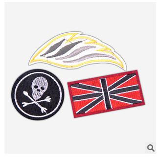 China Cotton Cloth 3d Embroidery Patch Customizable Memorable With Stylish Design for sale