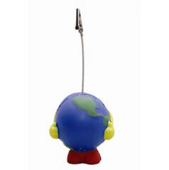Cina Carte Soft Foam Tenitore Stress forma palla con clip per feste ed eventi logo stampato in vendita