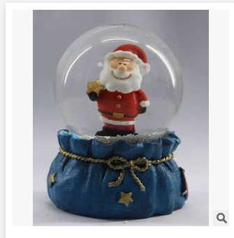 Cina Festa di festa regali di vetro Natale globo di neve di moda alta memorabilità in vendita