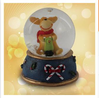 Cina Festa di festa regali di vetro Natale globo di neve di moda alta memorabilità in vendita