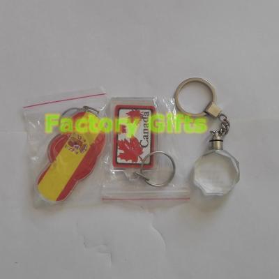 China Chaves de chave acrílicas bonitas personalizadas Chaves de chave para festas favores viagens souvenir lanterna à venda